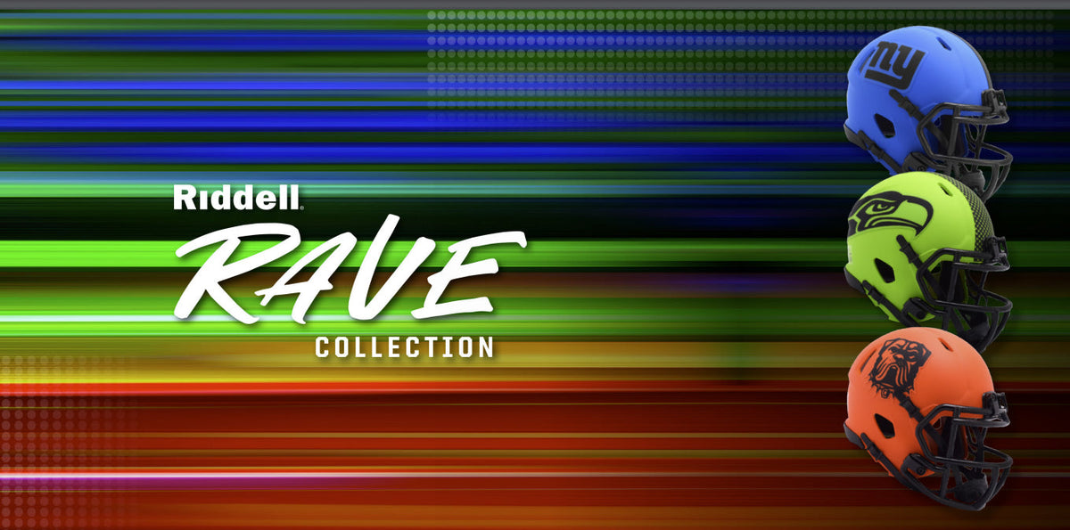 Riddell Rave Mini NFL Helmets – The Speedy Cheetah