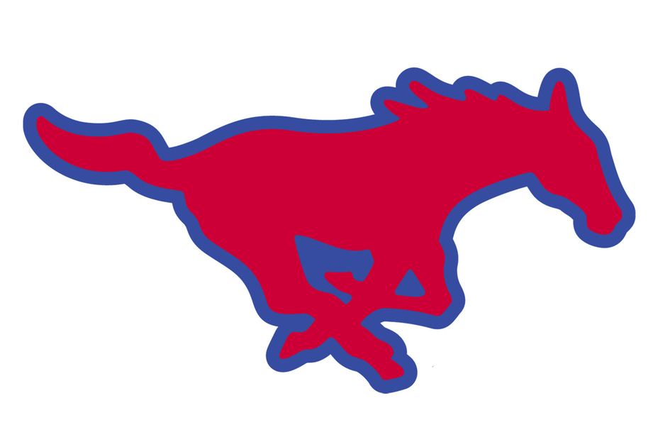 SMU Mustangs Helmet - SMU Football Helmet – The Speedy Cheetah