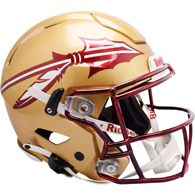 FSU Seminoles Metallic SpeedFlex Authentic Football Helmet – The Speedy ...