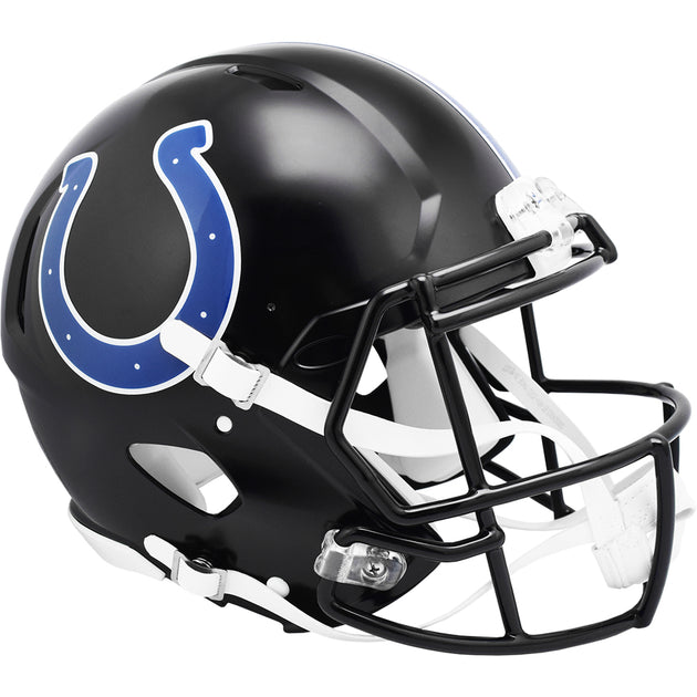 Indianapolis Colts Black Alternate Speed Authentic Helmet – The Speedy ...