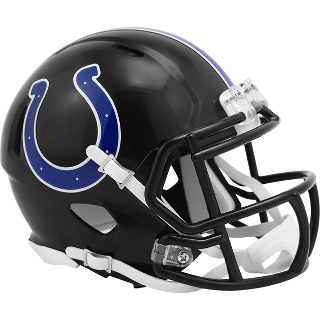 Indianapolis Colts Speed Mini Helmet - Black Alternate 2023 – The ...