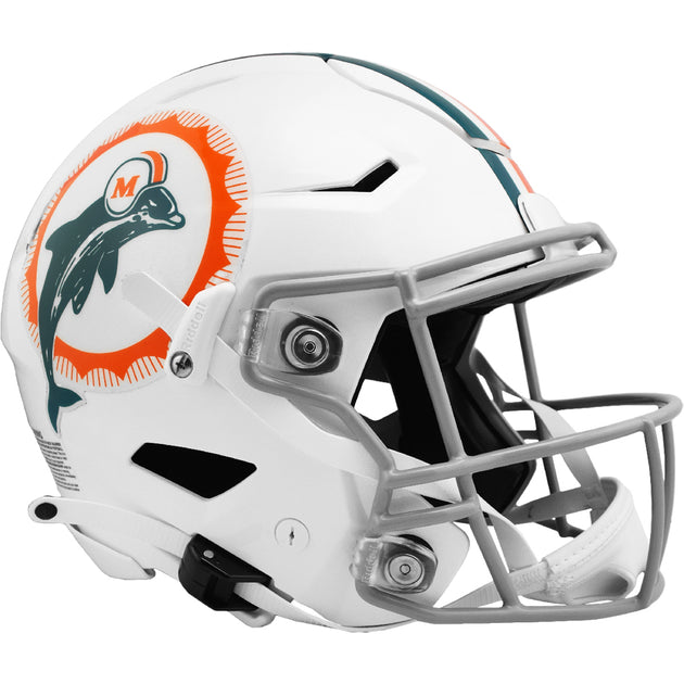 Miami Dolphins SpeedFlex Authentic Helmet - Throwback Tribute – The ...
