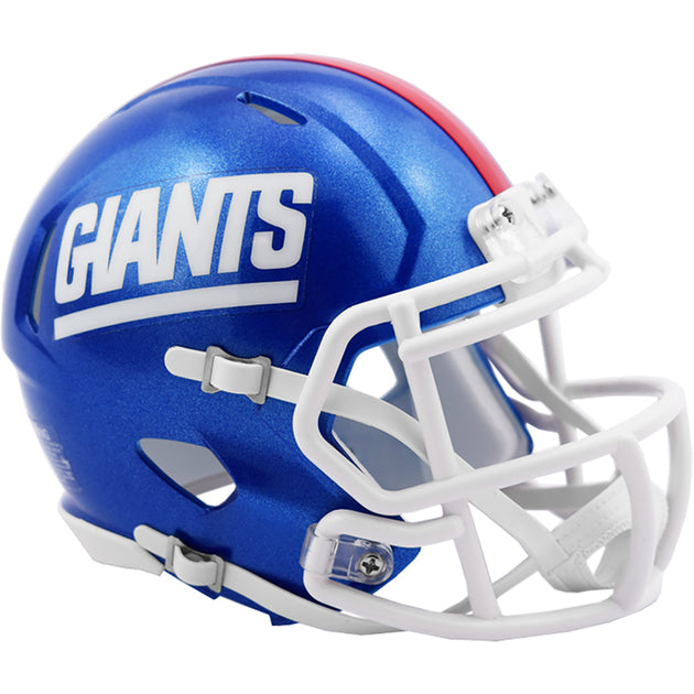 NY Giants Riddell Speed Mini Helmet - Color Rush – The Speedy Cheetah