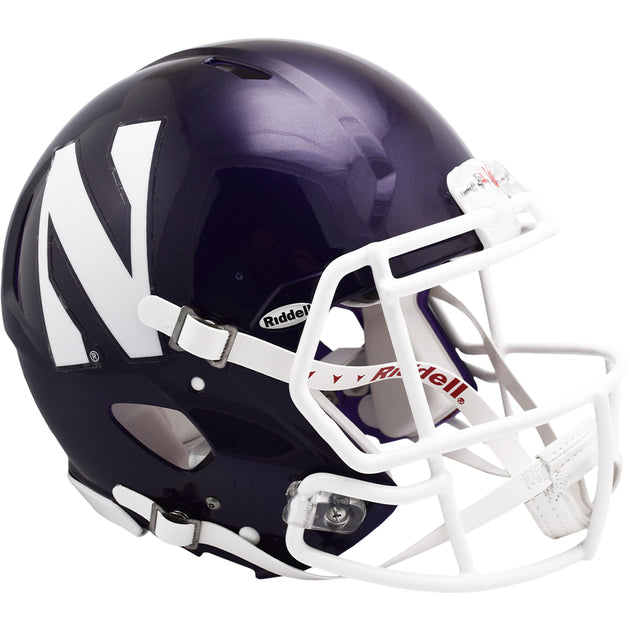 Northwestern Wildcats Speed Authentic Helmet – The Speedy Cheetah
