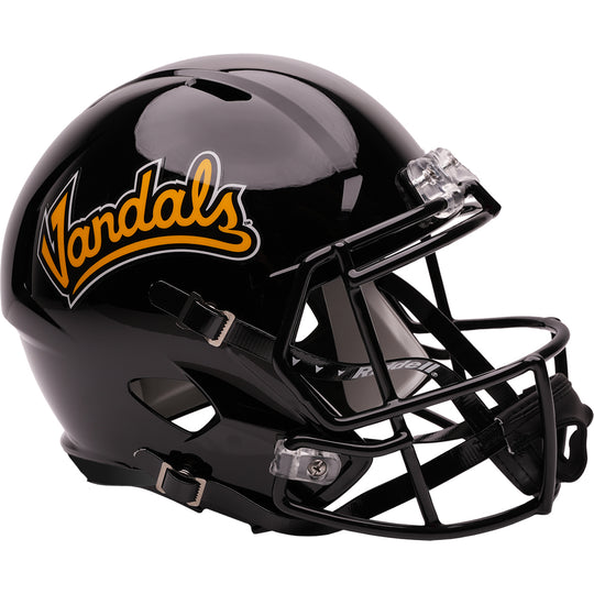 Idaho Vandals Riddell Speed Replica Helmet - Black Script – The Speedy ...