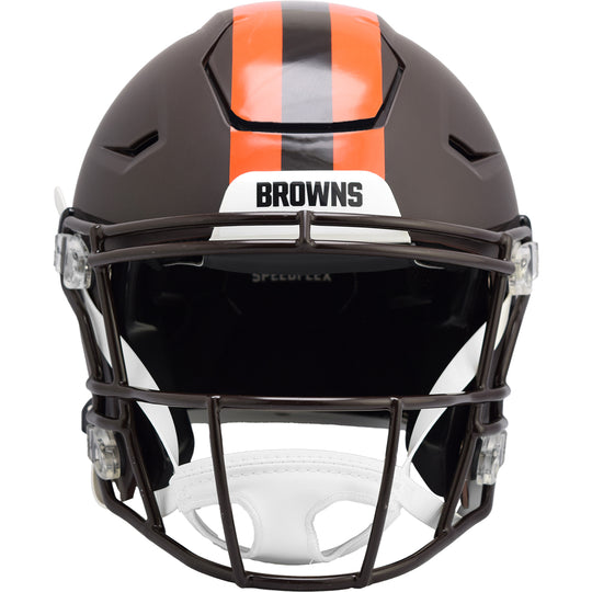 Cleveland Browns Riddell SpeedFlex Authentic Helmet - Brown Alternate ...