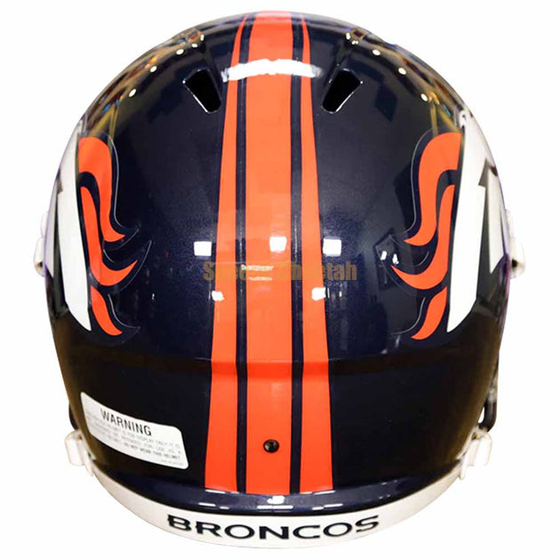 Denver Broncos Speed Replica Helmet - Throwback 1997-2023 – The Speedy ...