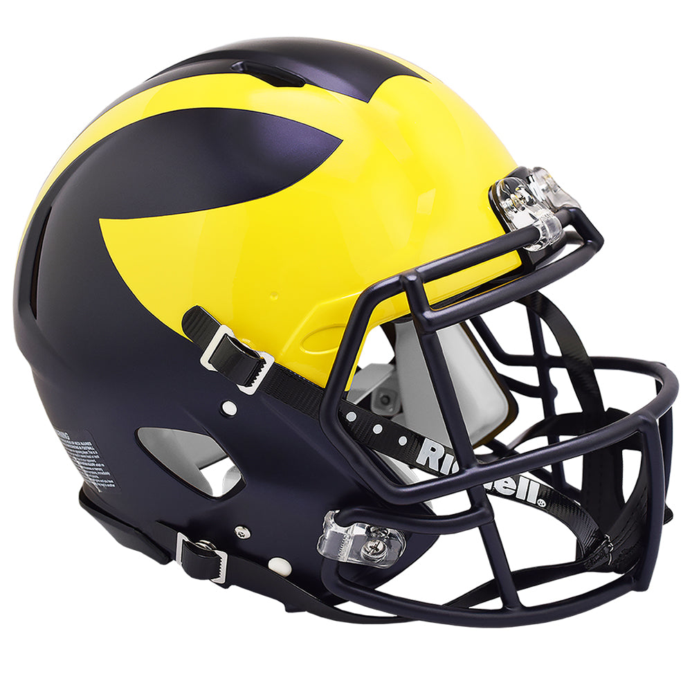 Michigan Wolverines Riddell Speed Authentic Helmet – The Speedy Cheetah