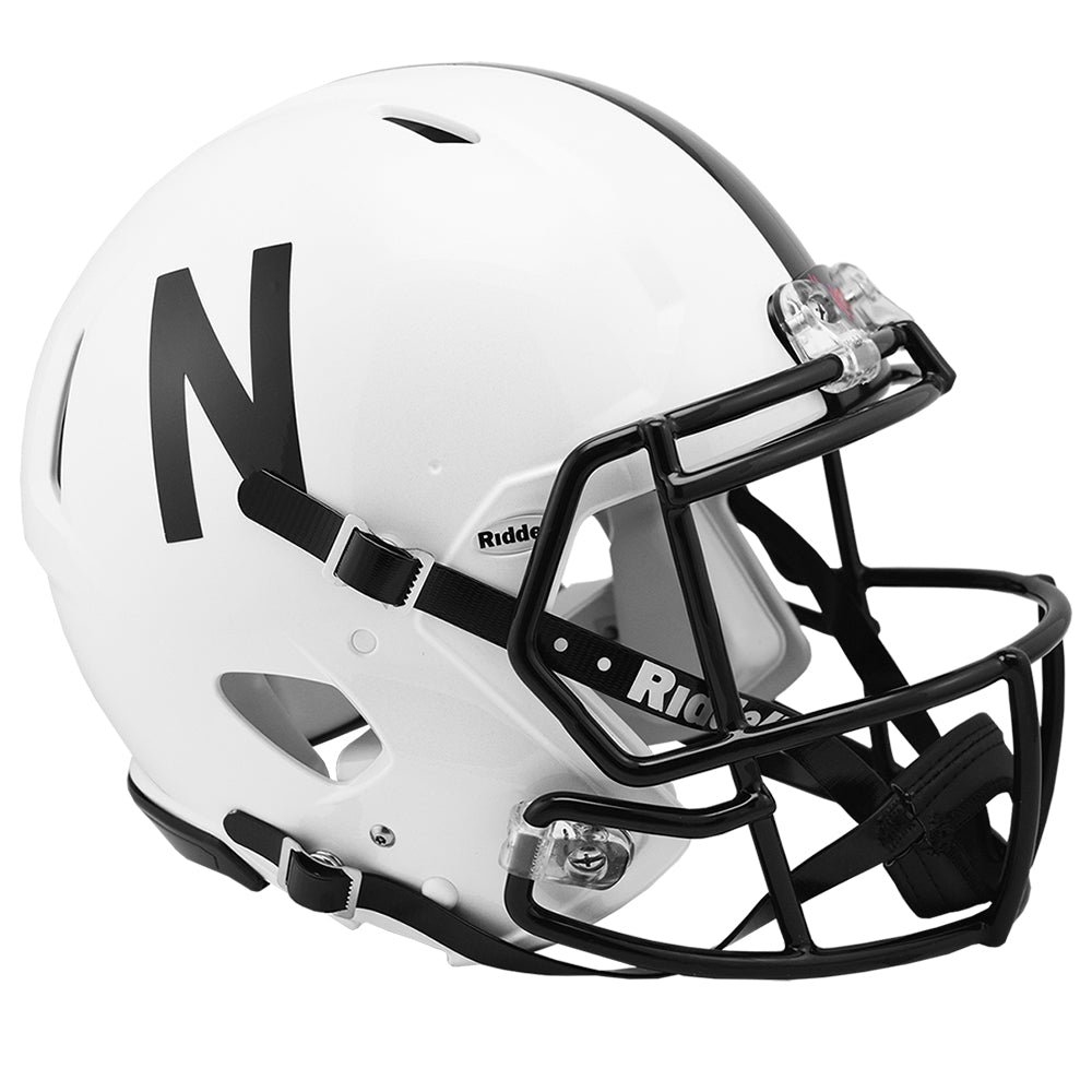 Nebraska Cornhuskers Riddell Speed Authentic Helmet - 2019 Black Alter ...