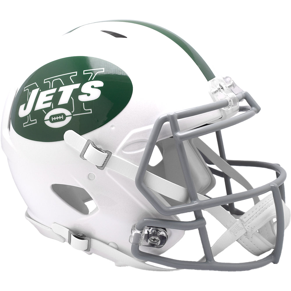 New York Jets Riddell Speed Authentic Helmet - White Alternate 2024 ...