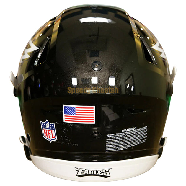 Philadelphia Eagles Riddell SpeedFlex Authentic Helmet - Black Alterna ...
