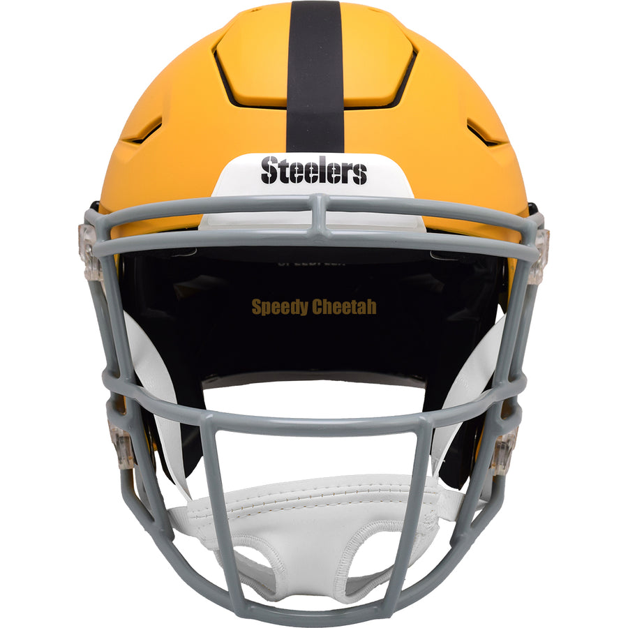 Pittsburgh Steelers Riddell SpeedFlex Authentic Helmet - Gold Alternat ...