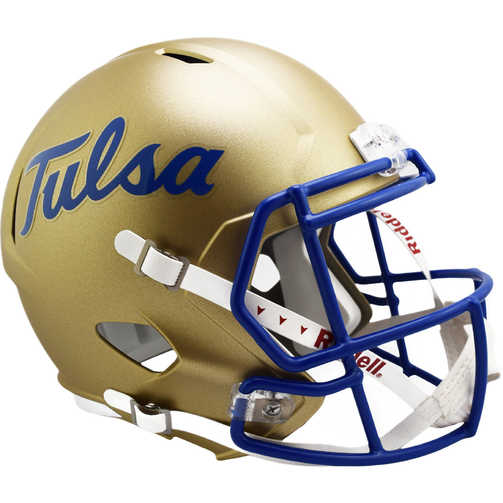 Tulsa Golden Hurricane Riddell Speed Replica Helmet – The Speedy Cheetah