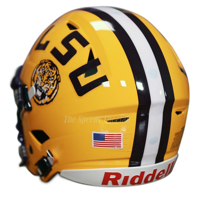 LSU Tigers Riddell SpeedFlex Authentic Helmet – The Speedy Cheetah