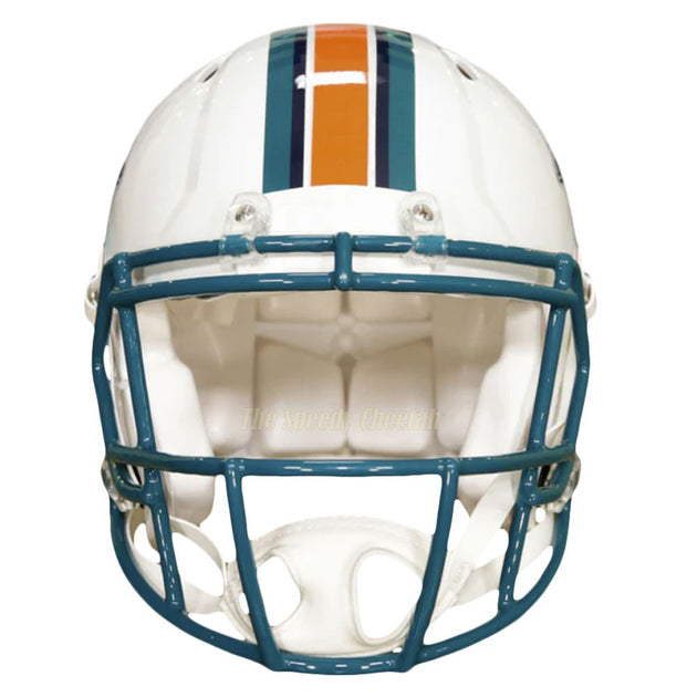 Miami Dolphins Speed Authentic Helmet - Throwback 1996-2012 – The ...