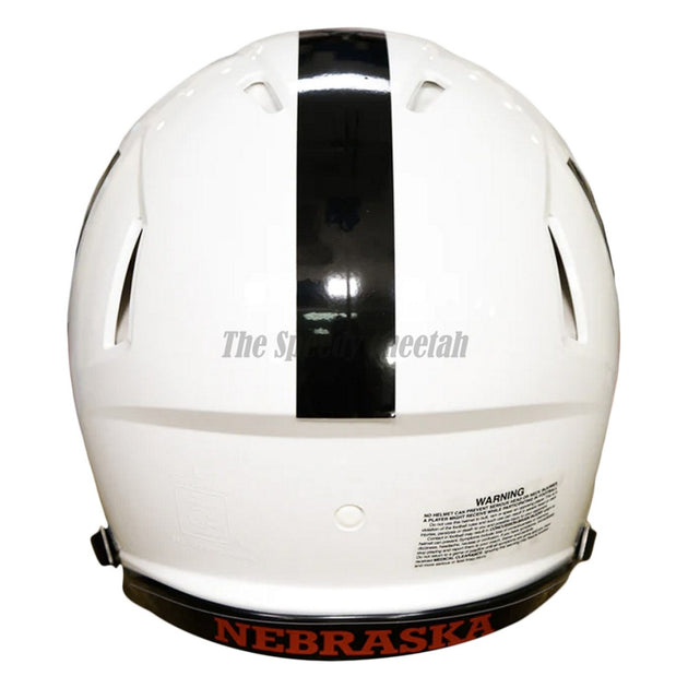 Nebraska Cornhuskers Blackout Speed Authentic Helmet – The Speedy Cheetah