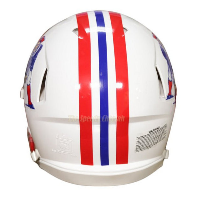 New England Patriots 1990-92 Throwback Authentic Football Helmet – The ...