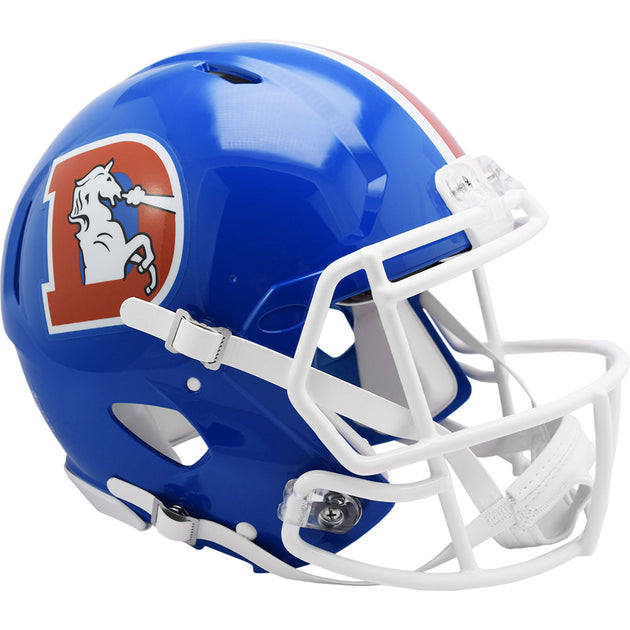 Denver Broncos Speed Authentic Helmet - Throwback 1975-1996 – The ...
